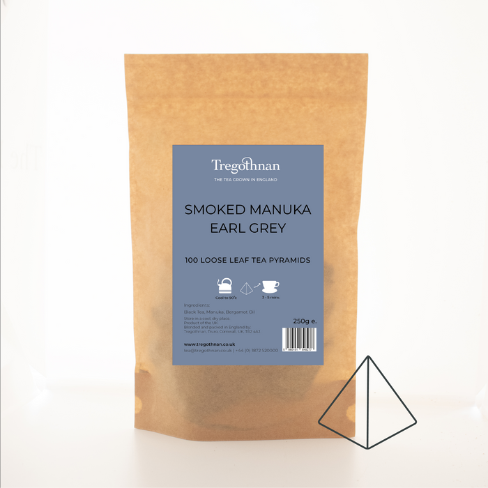 Smoked Manuka Earl Grey Tea 100 Pyramids – Tregothnan
